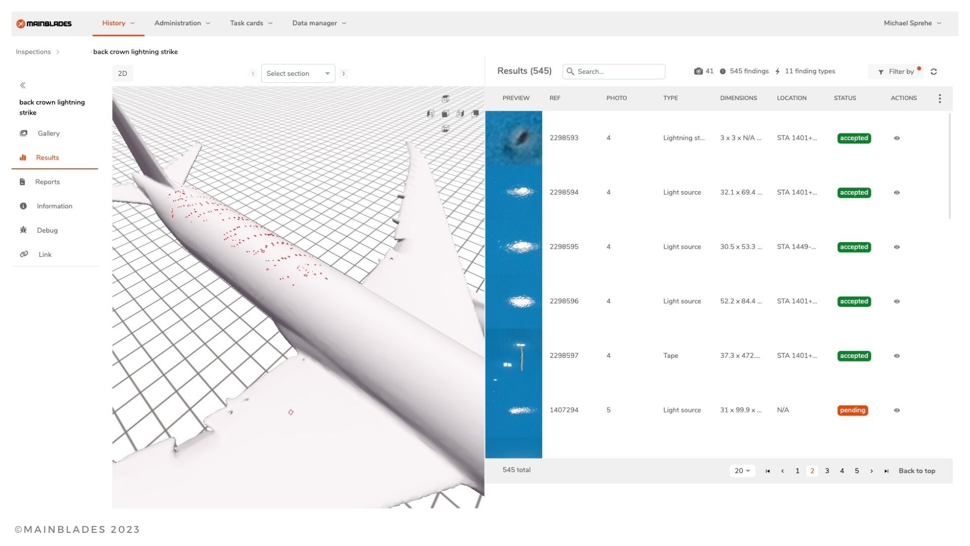 Airplane drone inspection - Do IoT Fieldlab